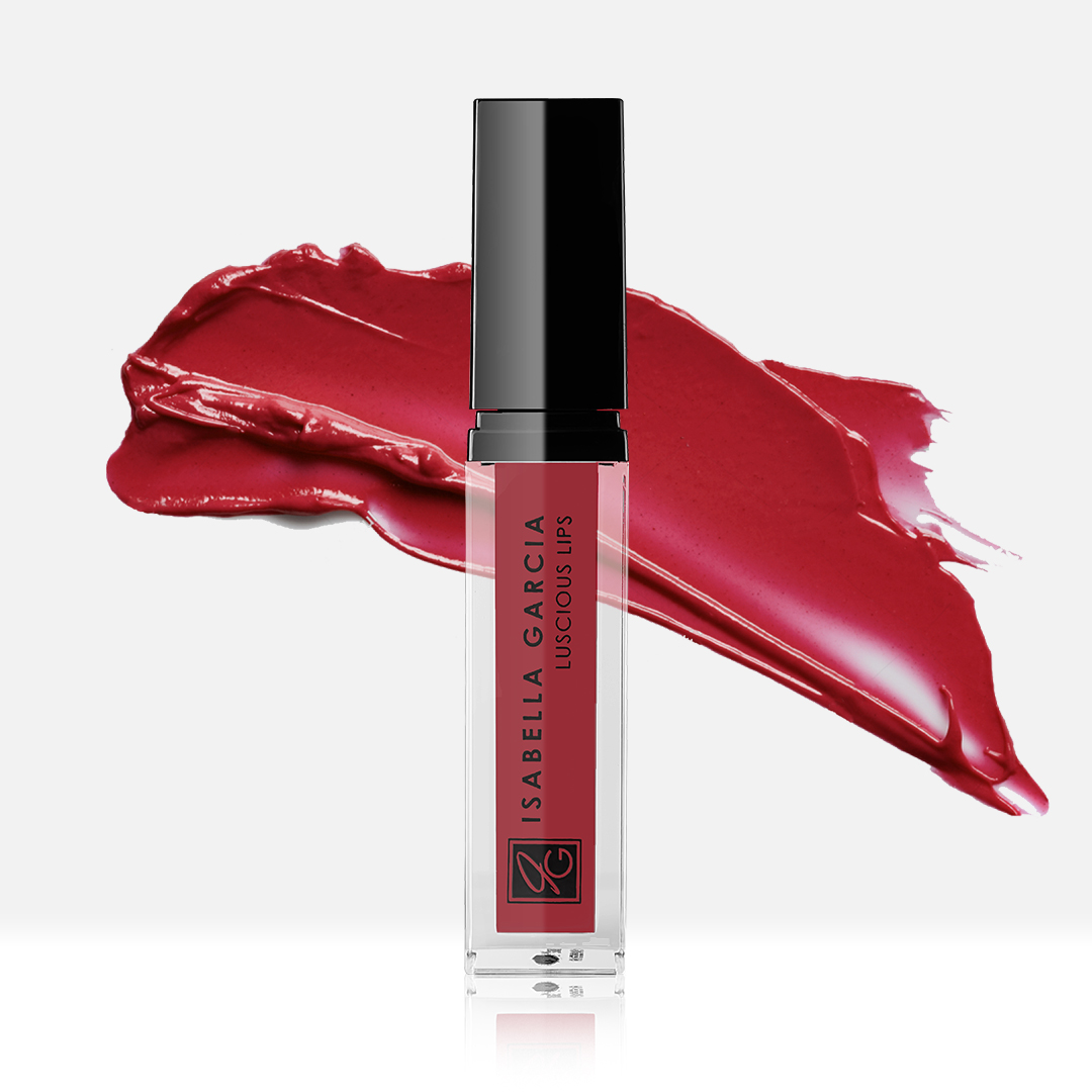 Luscious Lips Liquid Lipstick in Maroon | Isabella Garcia International