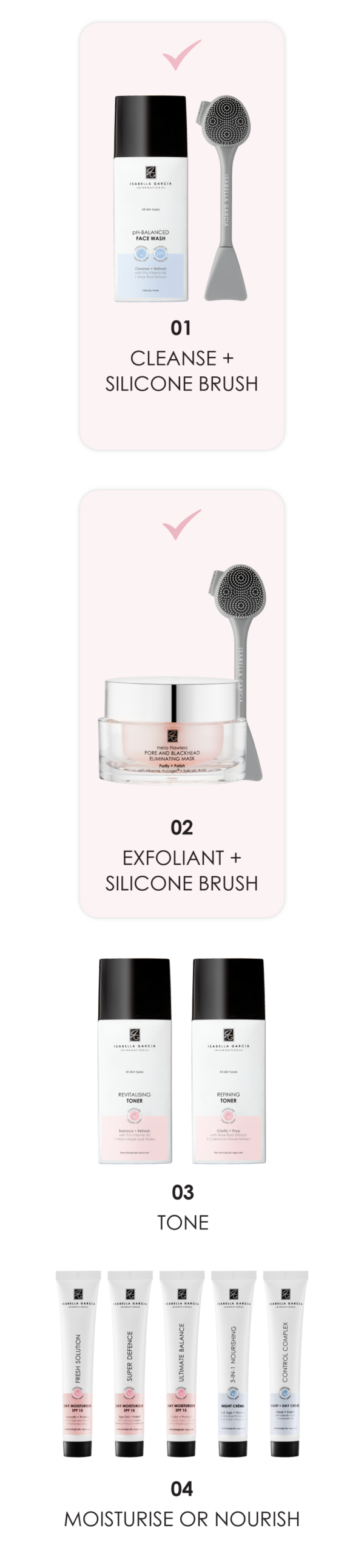 Hello Belle Exfoliating Silicone Brush | Isabella Garcia International